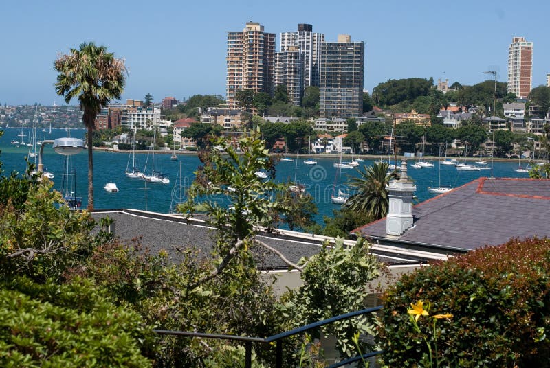 Sydney city seafront stock photo. Image of architecture - 3965866