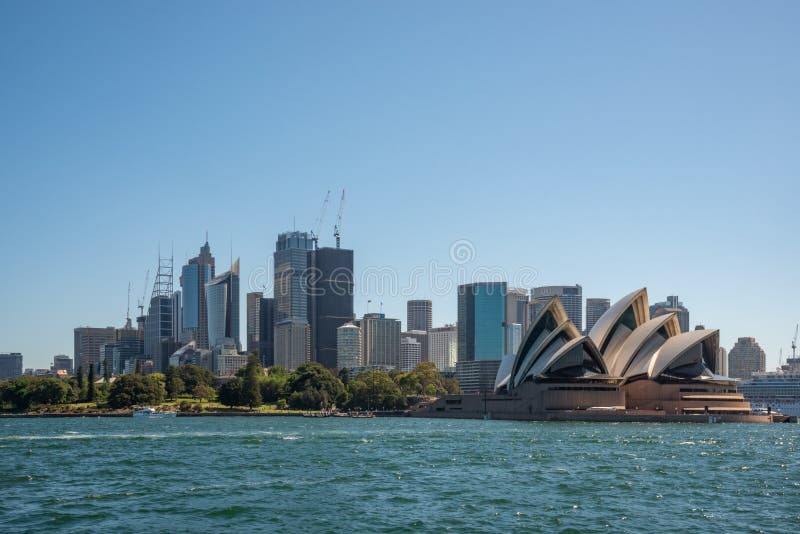 Sydney City View editorial image. Image of ocean, view - 229178210