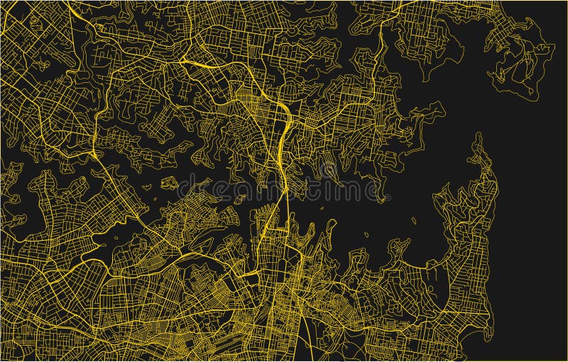 Sydney City Plan Stock Illustrations – 73 Sydney City Plan Stock ...