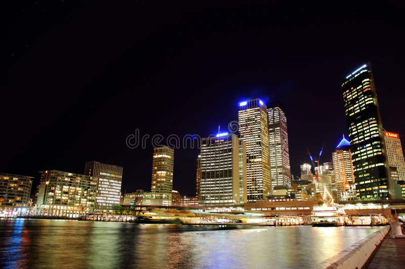 Sydney Darling Harbour editorial photo. Image of buildings - 15662781