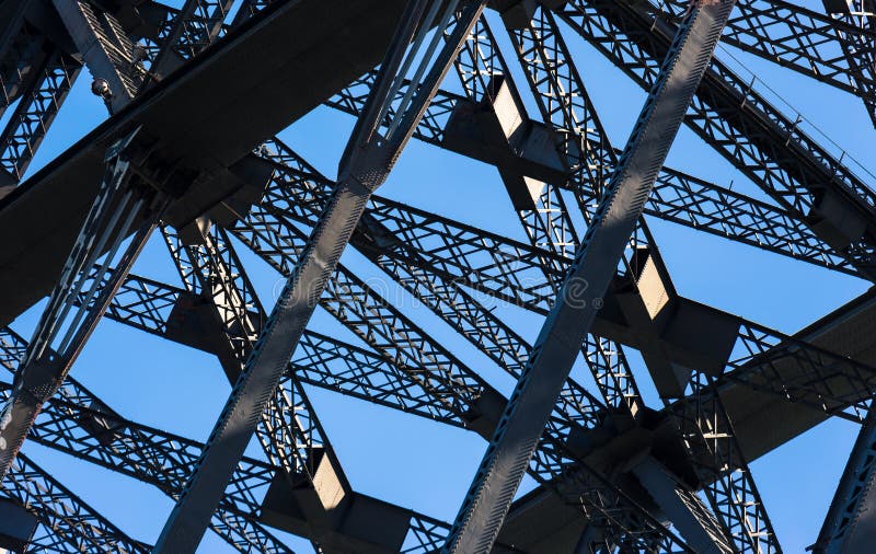 Sydney Harbor Bridge stock image. Image of skyscraper - 89041235