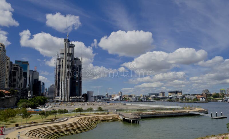 Sydney Harbour Barangaroo stock photo. Image of high - 65228206