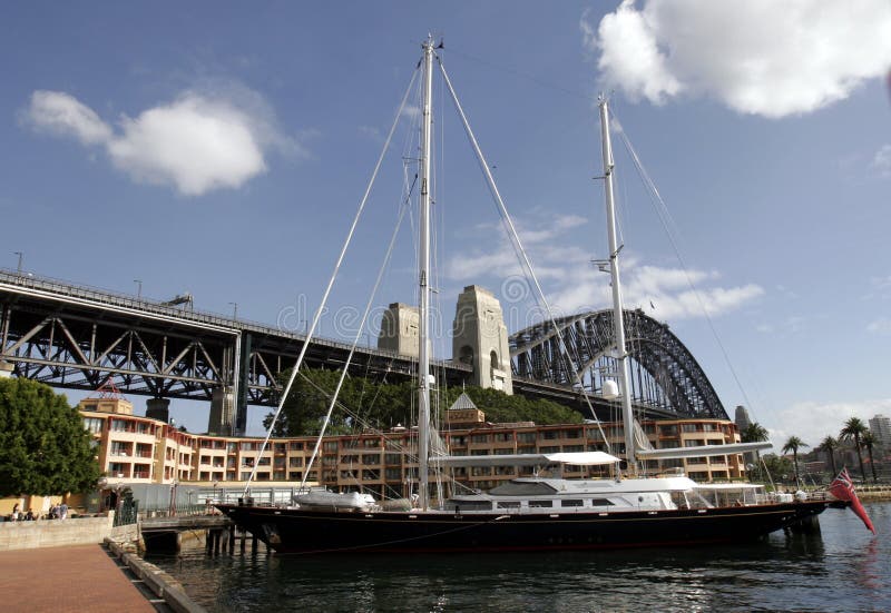 Sydney Harbour Bridge stock image. Image of sydney, transport - 1689529