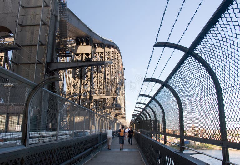 Walk Across Sydney Harbour Bridge Stock Photos - Free & Royalty-Free ...