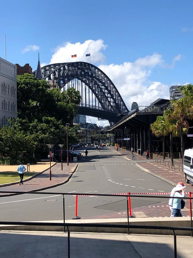 Sydney Harbour Bridge in Australia Editorial Photography - Image of ...