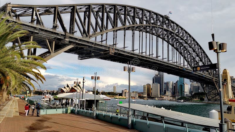 Sydney Harbour Bridge and Opera House Editorial Stock Photo - Image of ...