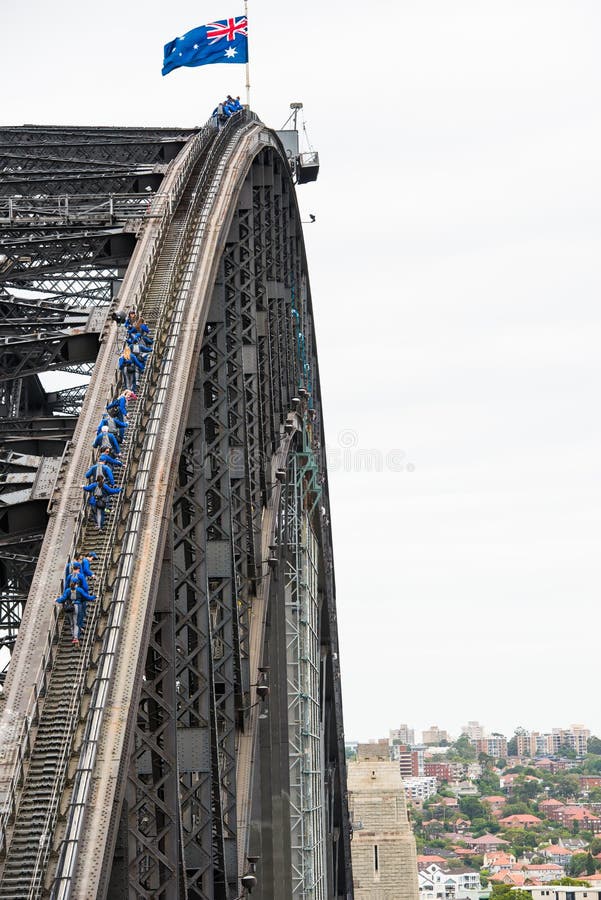 Sydney Harbour Bridge editorial photo. Image of south - 51492781