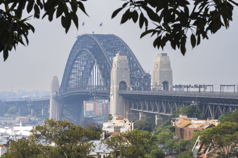 Sydney Harbour Bridge from Various Angles and Perspectives Stock Image ...