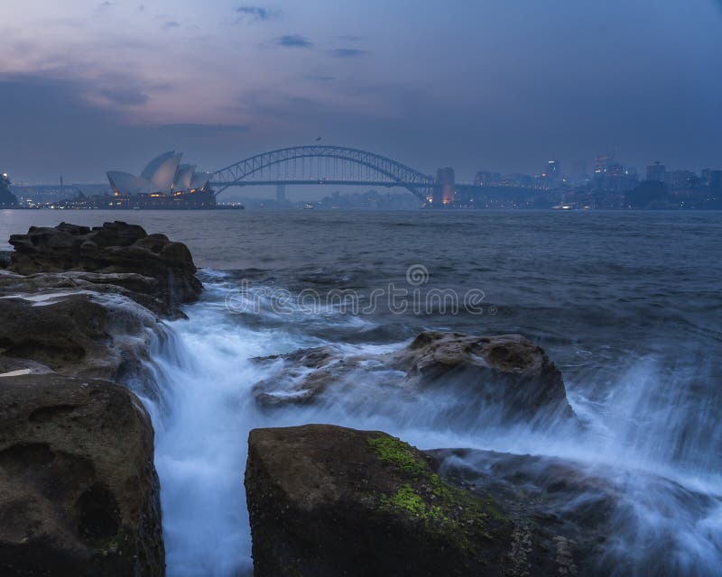 Sydney Harbour Bridge Various Angles Perspectives Stock Photos - Free ...
