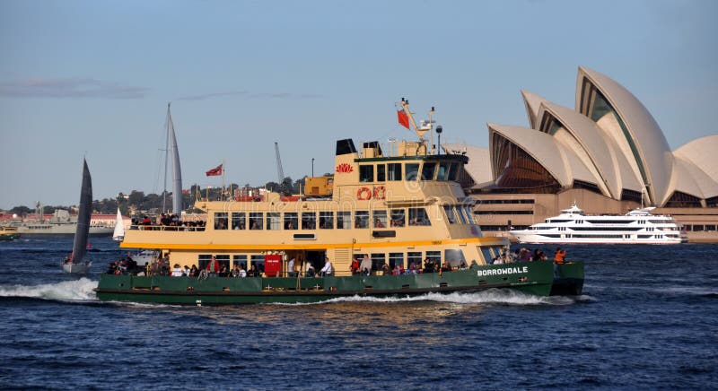 Sydney Harbour Ferry Boat Australia Editorial Stock Photo - Image: 20196468