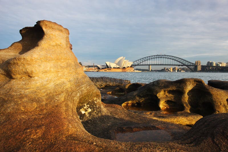 Sydney Harbour View from Mrs. Macquaries Point Editorial Stock Photo ...