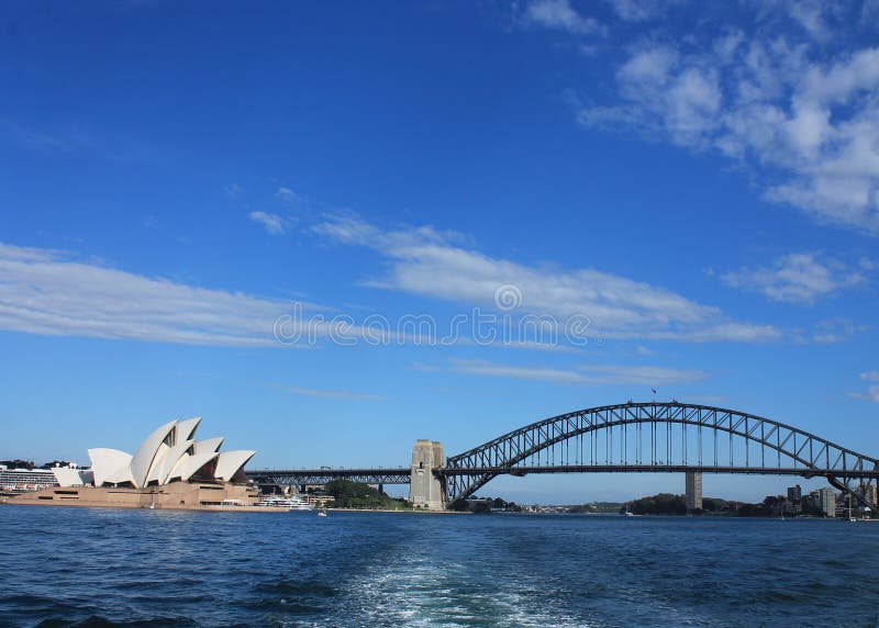 Sydney Icons editorial image. Image of landmarks, bridge - 39177760