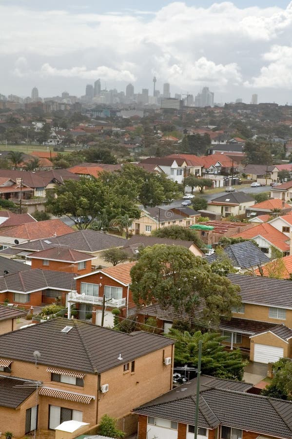 Sydney from Maroubra stock image. Image of city, district - 8478795