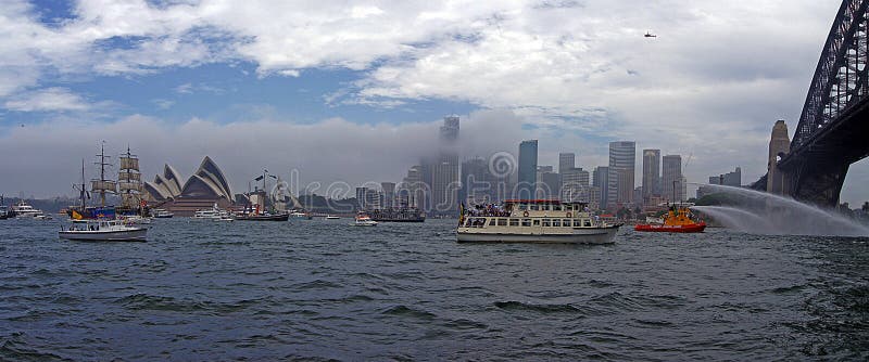 Sydney, Nation Day Boat Parade, Australia Editorial Photography - Image ...