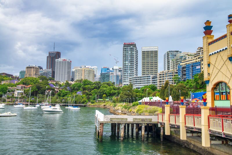 SYDNEY - NOVEMBER 2015: Sydney Luna Park on a Cloudy Day Editorial ...