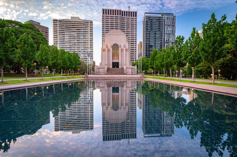 Sydney, NSW, Australia - Anzac Memorial in Hyde Park Editorial Stock Photo - Image of anzac ...