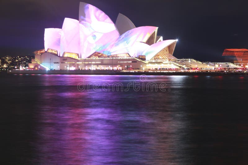 Sydney Opera House at Night Editorial Photography - Image of tourism ...
