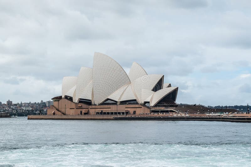 Sydney Opera House in Sydney Stock Image - Image of skyline, sydney ...