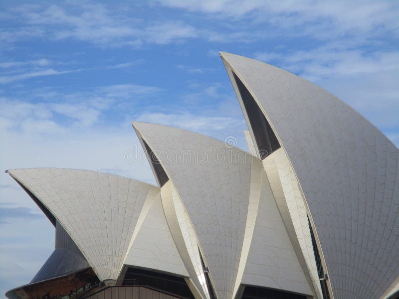 Sydney Opera House White Sails Editorial Photography - Image of shells ...