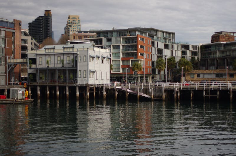 Sydney, the Rocks, Pier 8 editorial photo. Image of water - 85540821