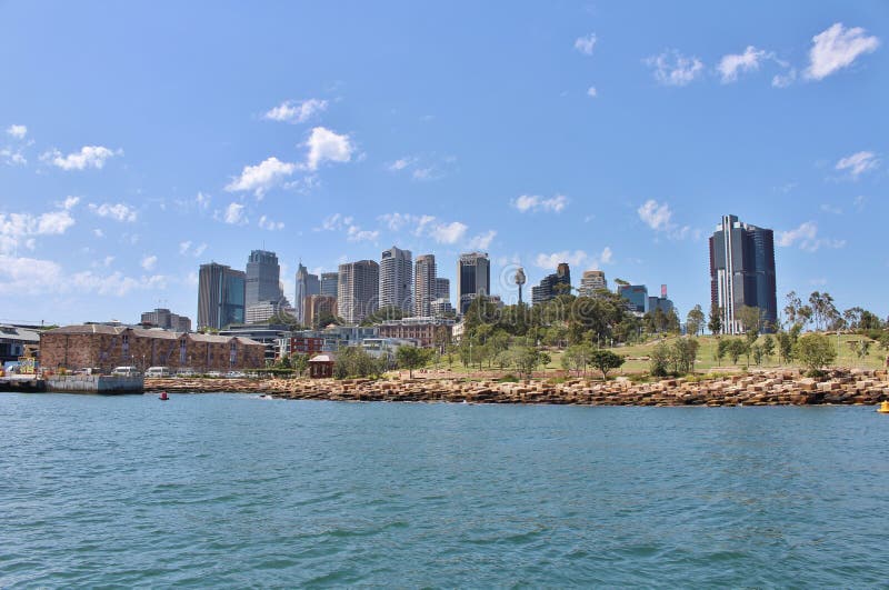 Sydney Seen from Parramatta River Editorial Photo - Image of buildings ...