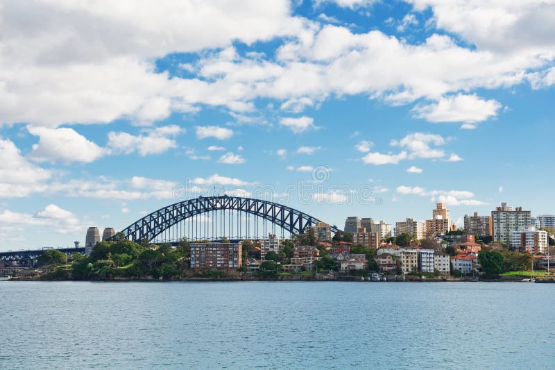 Sydney view at the noon stock photo. Image of cove, house - 26781402
