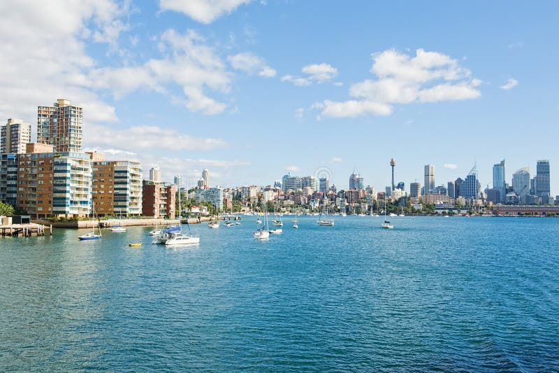 Sydney view at the noon stock image. Image of noon, landscape - 27277073