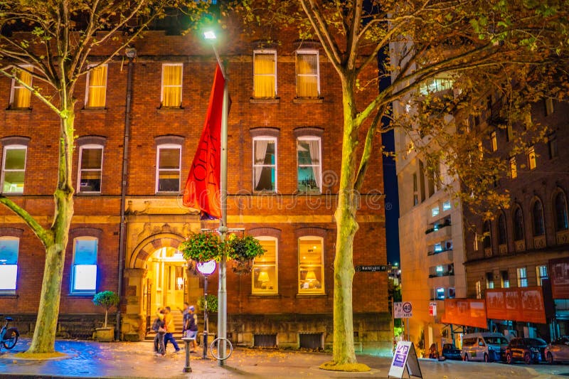 Sydneys Night View (Australia) Stock Photo - Image of buildings, high ...