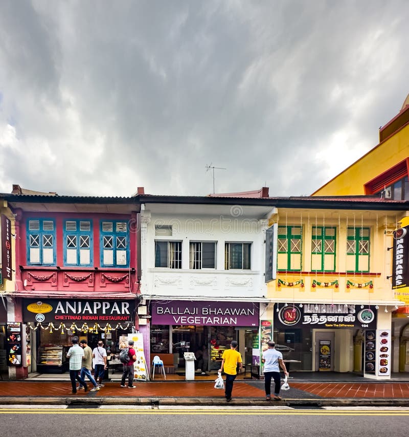 Singapore-Syed Alwi Road 9 editorial stock image. Image of architecture ...