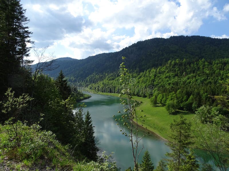 Sylvenstein dam stock photo. Image of hydroelectric, crystal - 93824114