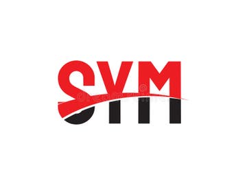 SYM Letter Initial Logo Design Vector Illustration Stock Vector ...