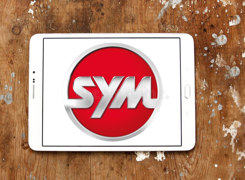 SYM Motors company logo editorial stock photo. Image of motorcycles ...