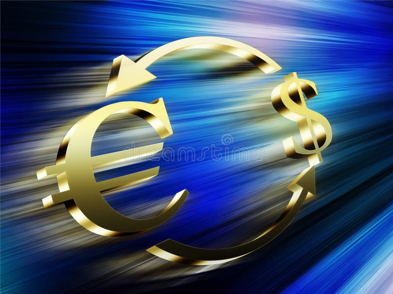 Symbol stock illustration. Illustration of euro, trade - 12800788