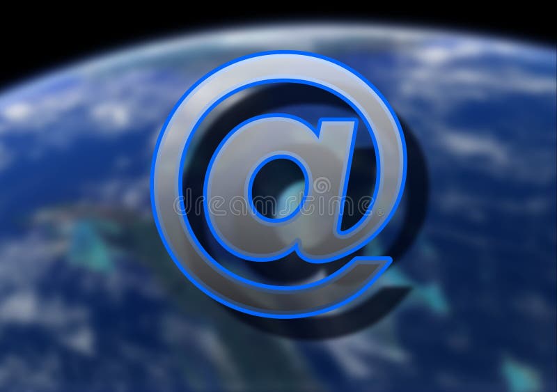 At symbol stock illustration. Illustration of sign, graphic - 15448130