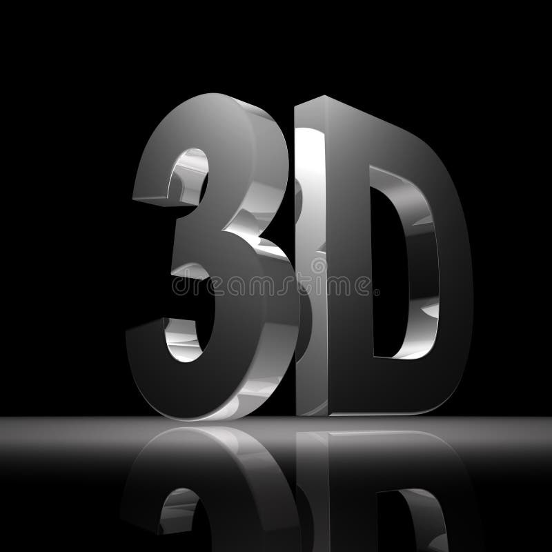 Symbol 3D stock abbildung. Illustration von zukunft, konzept - 28914509