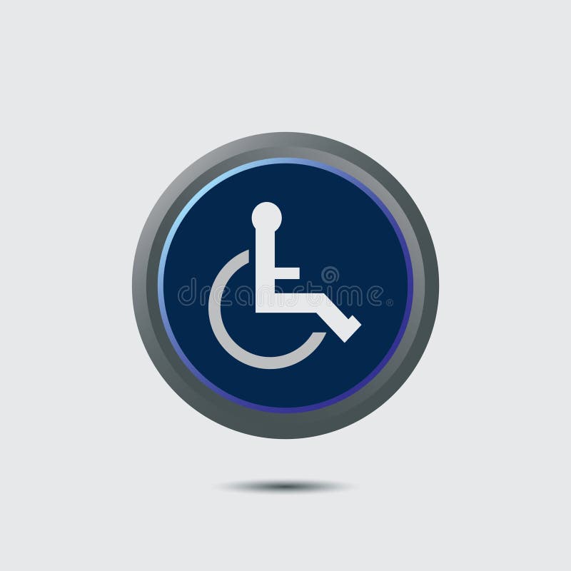 Symbol of Access stock vector. Illustration of icon, armchair - 27929734