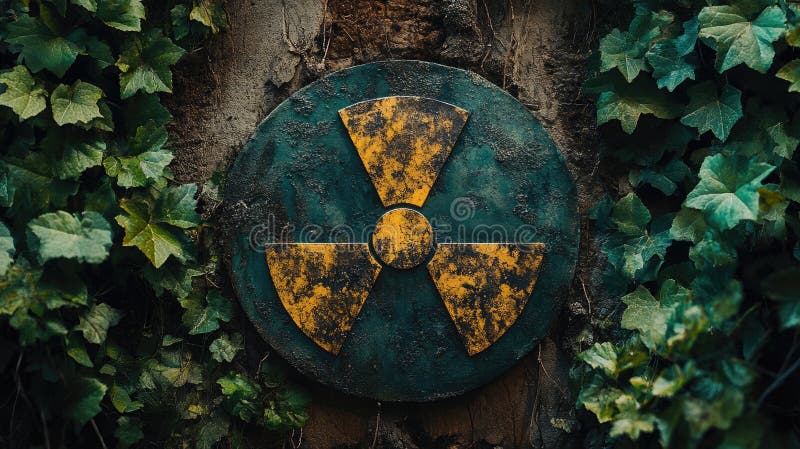 Symbol of Alert: Visual of Radiation Danger Sign, Capturing Essence of ...