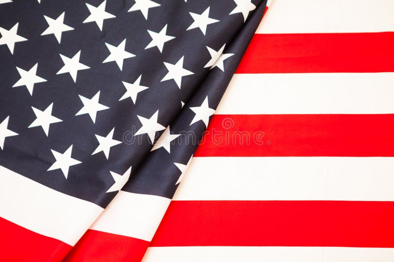 Symbol of American Independence. Red White Flag Stock Image - Image of ...