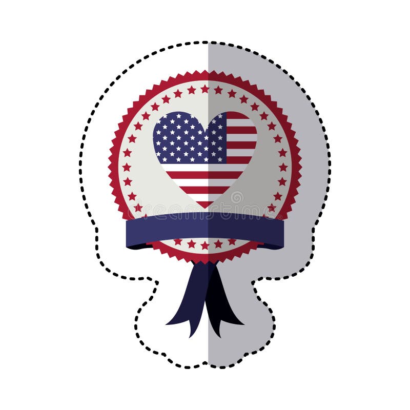 Symbol American Seal Sign Icon Stock Illustration - Illustration of ...