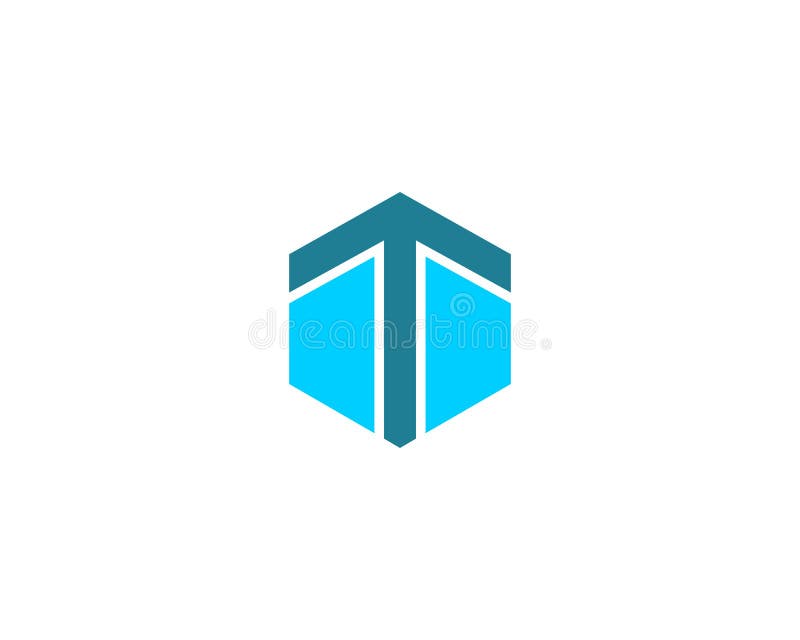 Polygon arrow logo stock vector. Illustration of concept - 123231550