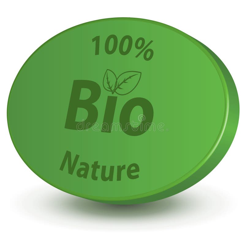 Symbol Bio stock vector. Illustration of norm, farming - 13922422