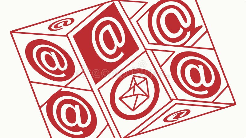 @ Symbol in Boxes, Email and Online Communication Vector Design ...