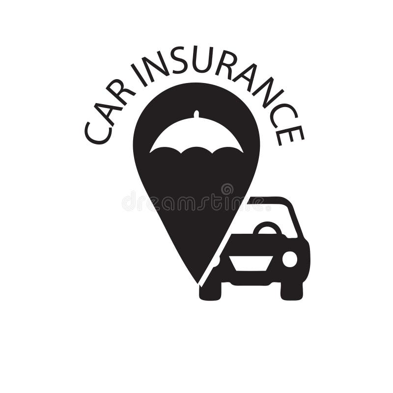 Symbol for Car Insurance stock vector. Illustration of signpost - 268159821