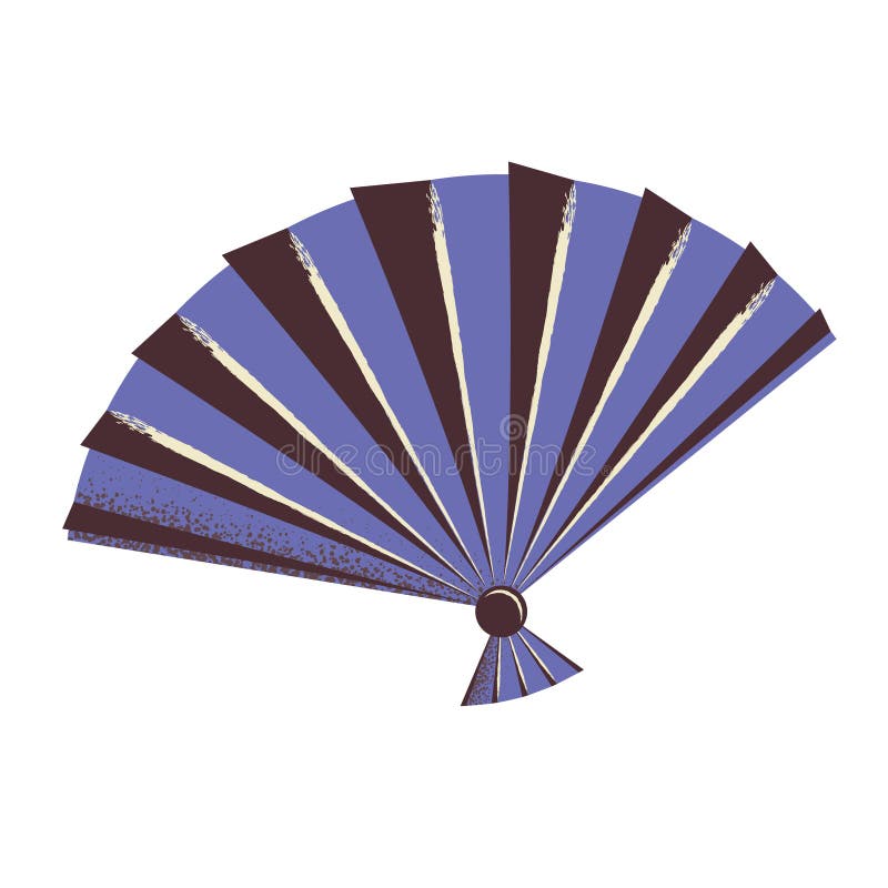 Symbol of Carnival is a Fan. Bright Multicolored Open Fan for ...