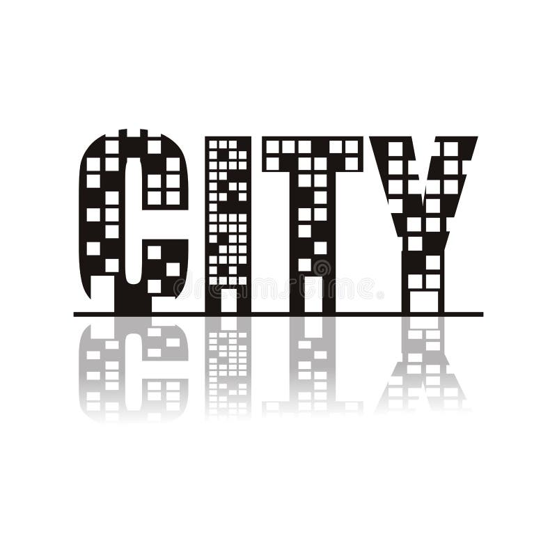 Symbol city icon stock stock illustration. Illustration of digitally ...