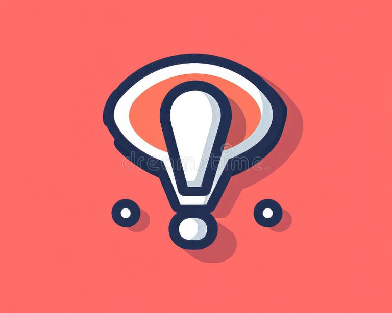 The Symbol for a Clean Notification is a Circular Speech Bubble that ...