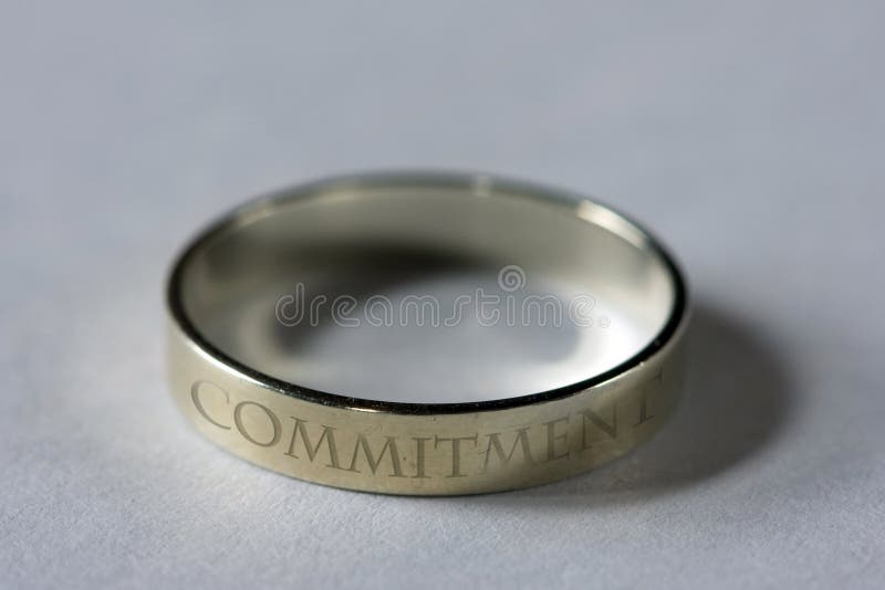 Symbol of Commitment stock photo. Image of eternity, gold - 6138904