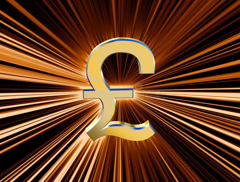 Symbol currency pound stock illustration. Illustration of coin - 89431704