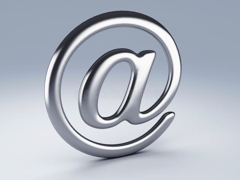 Email Alias Symbol stock illustration. Illustration of trade - 1499127