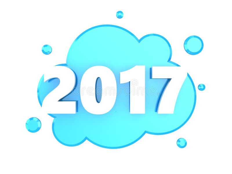 2017 symbol stock illustration. Illustration of year - 79833828